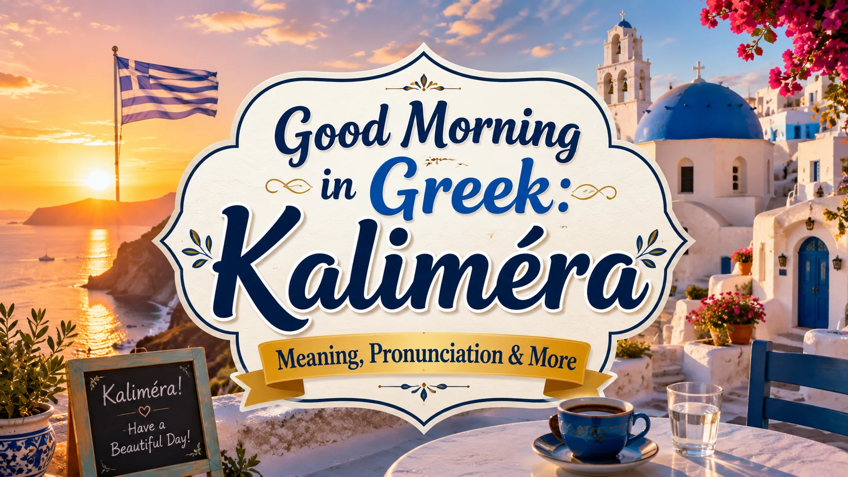 Good Morning in Greek: Kaliméra Meaning, Pronunciation & More